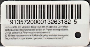 Functional Card: Carte de Fidelité Carrefour - mini (Shops ...