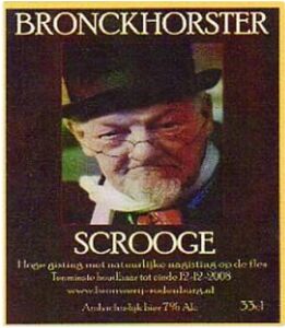 Drink Label: Bronckhorster Scrooge (Brouwerij Rodenburg, NetherlandsCol ...