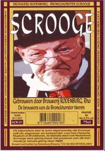 Drink Label: Bronckhorster Scrooge (Brouwerij Rodenburg, NetherlandsCol ...