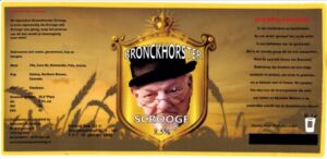 Drink Label: Bronckhorster Scrooge (Brouwerij Rodenburg, NetherlandsCol ...