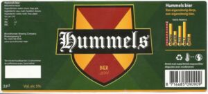 Drink Label: Hummels Bier (Brouwerij Rodenburg, NetherlandsCol:NL-BEER ...
