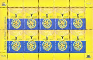 Stamp: Centenary of Rotary International (Australia(Centenary of Rotary ...