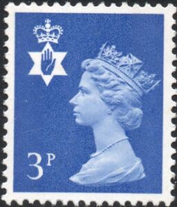 Stamp: Queen Elizabeth II - 3p Machin Portrait (United Kingdom ...