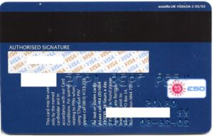 Bank Card: BARCLAYS Connect DEBIT CARD VISA (02/05) (Barclays Bank ...