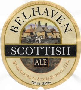 Drink Label: Belhaven Scottish Ale (Belhaven Brewery Co, Ltd ...