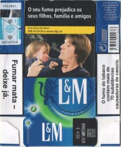 Cigarette Pack: L&M forward (PortugalCol:PT-CT-0081