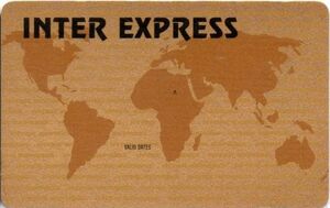 Bank Card: Inter Express (Inter Express Corporation, RussiaCol:RU-GM-0275