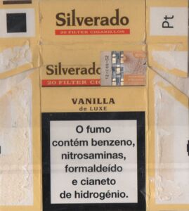 Cigarette Pack: Silverado vanulla (PortugalCol:PT-CT-0087