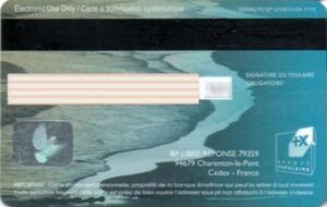 Bank Card: Banque Populare (Banque Populaire, FranceCol:FR-VE-0003.03