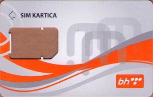 Phonecard: USIM kartica (Mobile Bosnia and Herzegovina, Bosnia and ...