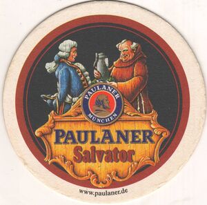 Sous-bock de bière: Salvator (Paulaner Brauerei GmbH & Co. KG ...