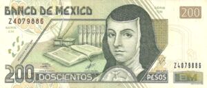 Banknote: 200 Pesos (Mexico(2000-2009 Issue) Wor:P-119a.1r