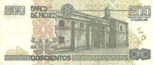 Banknote: 200 Pesos (Mexico(2000-2009 Issue) Wor:P-119a.1r