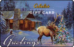 Gift Card: Seasons Greetings (Cabela's, United States of America ...