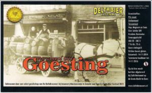 Drink Label: Goesting - Deltabier festival (Brouwerij Brouwerslokaal ...