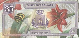 Banknote: 35 Dollars (Fantasy Issues(Oceans) Col:IO-35