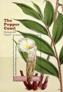 Stamp: The Pepper Coast (Liberia(Pepper Coast (2018)) Mi:LR BL794,Sn:LR ...