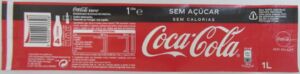 Drink Label: Coca-Cola Zero (Coca-Cola European Partners Portugal ...