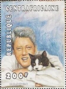 -: US Pres. Bill Clinton and His Cat, “Socks” (República Centro ...