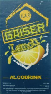 Drink Label: Gaiser Lemon (PAT Firma Poltavpyvo, UkraineCol:UA-BEER-002175