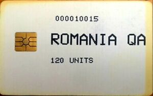 Telefonkarte: Telkor Romania - 120 Units - Pre-Test/Development Card ...