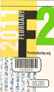 Transport Ticket: February 2011 (PAT - Port Authority Transit ...