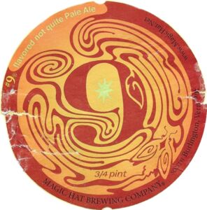 Etiqueta de bebida: Magic Hat #9 (Magic Hat Brewing Company, Estados ...