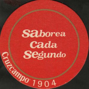 Beer Coaster: Cruzcampo (Grupo Cruzcampo, SpainCol:ES-000149