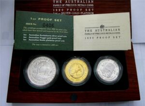Moneda: Various Dollars (Set 1992 Family of Precious Metals) (Australia ...