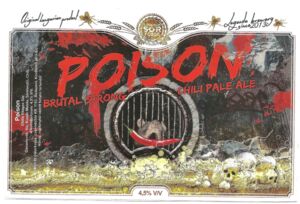 Drink Label: Poison (Legenda Sörfözde, HungaryCol:HU-BEER-001918