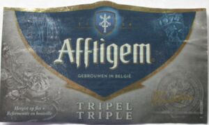 Drink Label: Affligem Tripel/Triple (Brouwerij Affligem / De Smedt (Heineken), BelgiumCol:BE ...