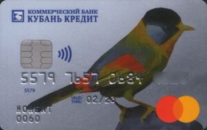 Bank Card: Bird (Kuban Credit, RussiaCol:RU-MC-1952.01