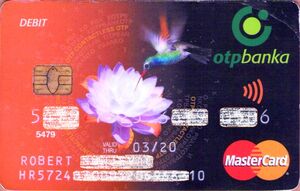 Bank Card: OTP-Mastercard (OTP banka, CroatiaCol:HR-MC-0016