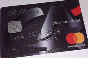 Bank Card: Platinum Debit (Credit Agricole Bank Polska, PolandCol:PL-MC ...