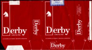 Cigarette Pack: Derby (ArgentinaCol:AR-CT-0302