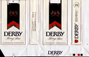 Cigarette Pack: Derby (ArgentinaCol:AR-CT-0309