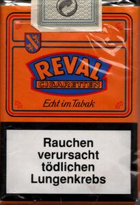 Cigarette Pack: Reval Echt Im Tabac (Germany, Federal RepublicCol:DE-CT ...