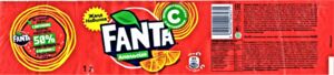 Drink Label: Fanta apelsin (TOO CP " Coca-Cola Almaty Bottlers ...