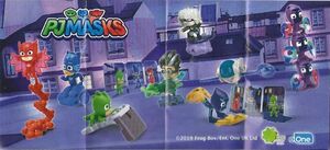 Meal Toy: Luna Girl (Kinder Surprise, Europe) (Kinder - PJ Masks) Col:DV436