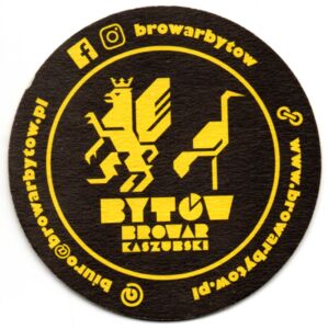 Beer Coaster: Bytow Browar Kaszubski (Bytów Browar Kaszubski, Poland ...
