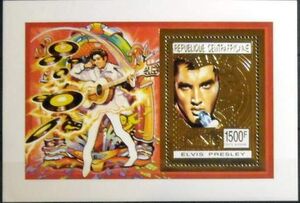 Stamp: Elvis Presley (1935-77) (Central African Republic(Elvis Presley ...