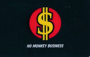 Geschenkkarte: No Monkey Business (Dollarstore, Schweden) (Dollarstore ...