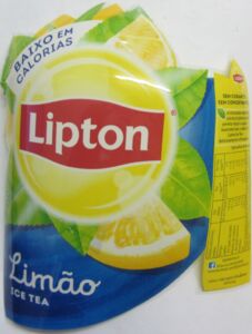 Etiqueta de bebida: Lipton Ice Tea Limão (Unilever Fima, Lda ...