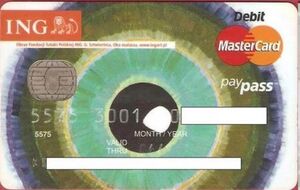 Bank Card: Eye (ING Bank Śląski SA, PolandCol:PL-MC-0113.03