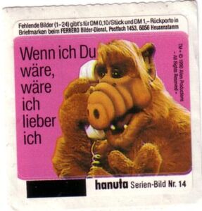 Meal Toy: 14 Wenn ich Du wäre, wäre ich lieber ich (Stickers, Germany ...