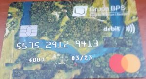 Bank Card: Mastercard (Banki Spółdzielcze i Bank BPS, PolandCol:PL-MC-0531