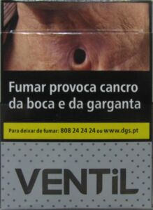 Cigarette Pack: Ventil (PortugalCol:PT-CT-0104