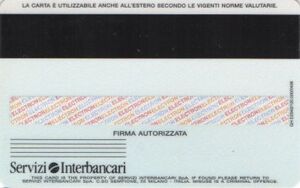 Bank Card: Banca Commerciale Italiana (Banca Commerciale Italiana ...