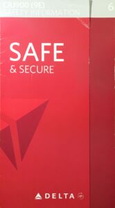 Safety Card: Crj900 (9e) (Delta Air Lines, United States of AmericaCol ...