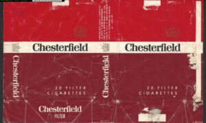 Cigarette Pack: Chesterfield Filter (Argentina(Chesterfield Filter) Col ...
